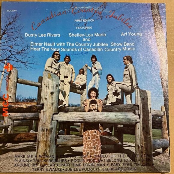 Media | Dusty Lee Rivers Canadian Country Jubilee 33rpm Vg Aj1 | Poshmark